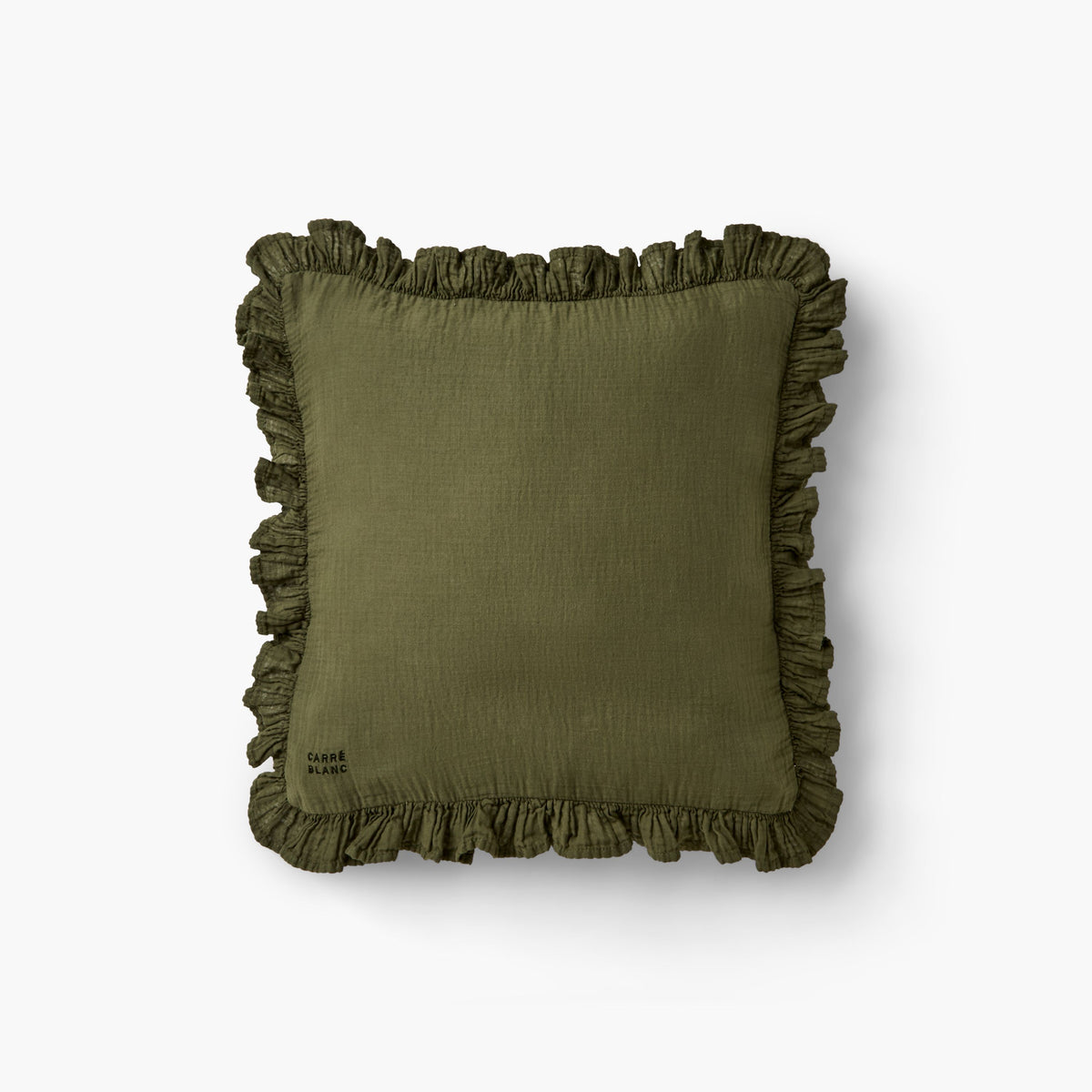 Housse de coussin Zabelia Bocage – Carré Blanc Belgique
